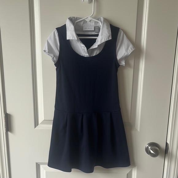 French Toast | Dresses | French Toast Blue And Gray Pleated Sundress ...